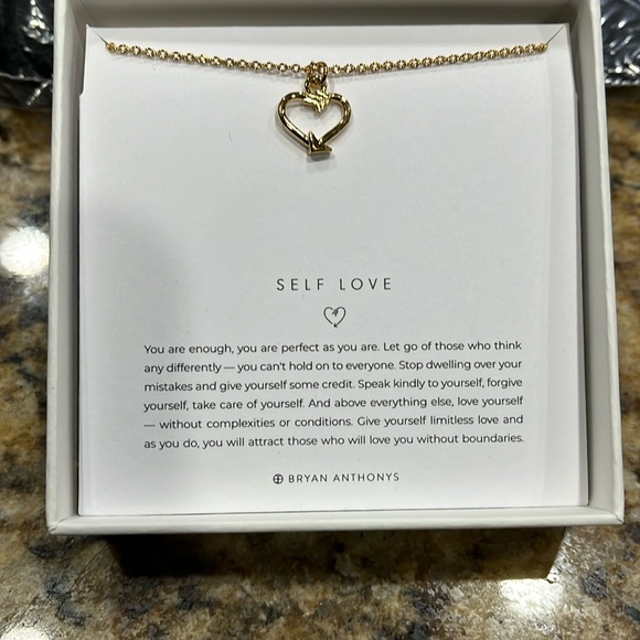 Bryan Anthonys | Jewelry | Nwt Bryan Anthony Self Love Necklace | Poshmark